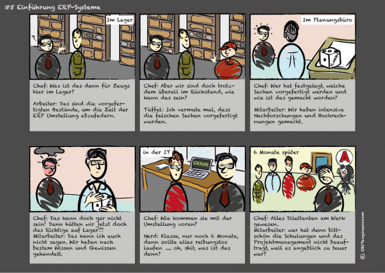 #5 Einführung ERP-Systeme | EBITcomic | EBITengineers